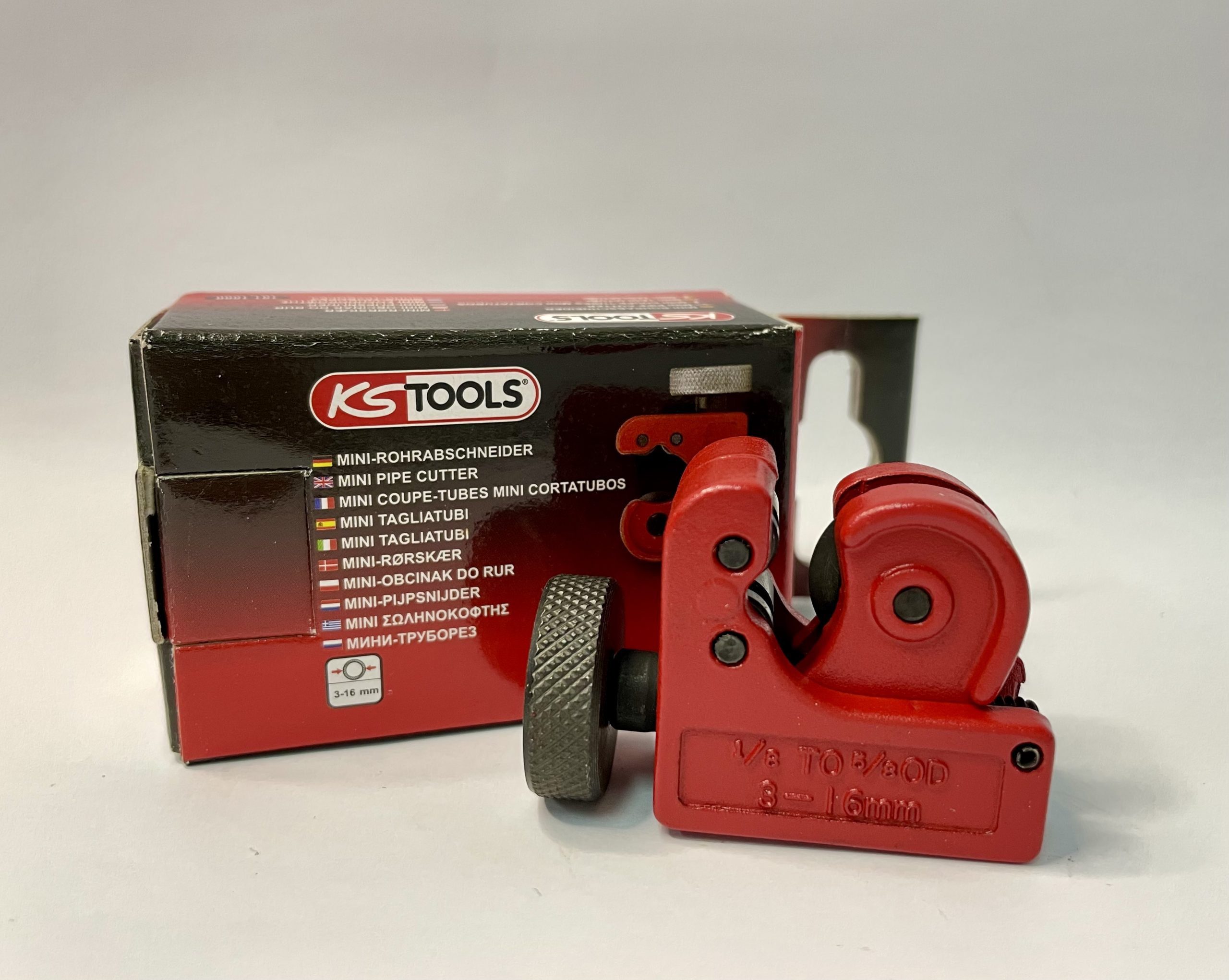 KS TOOLS Red Mini Tube Cutter - Lian Ho Air Cond